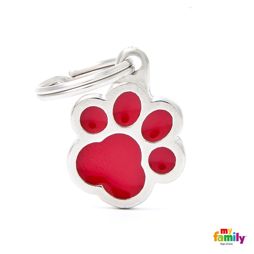 Red Paw Tag – BIG Gentle Dogs