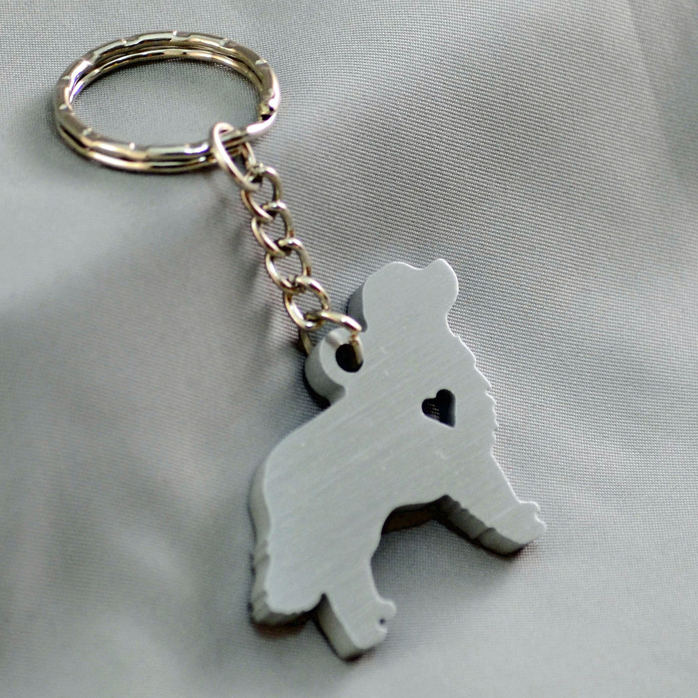 Aluminum Bernese Keychain – BIG Gentle Dogs