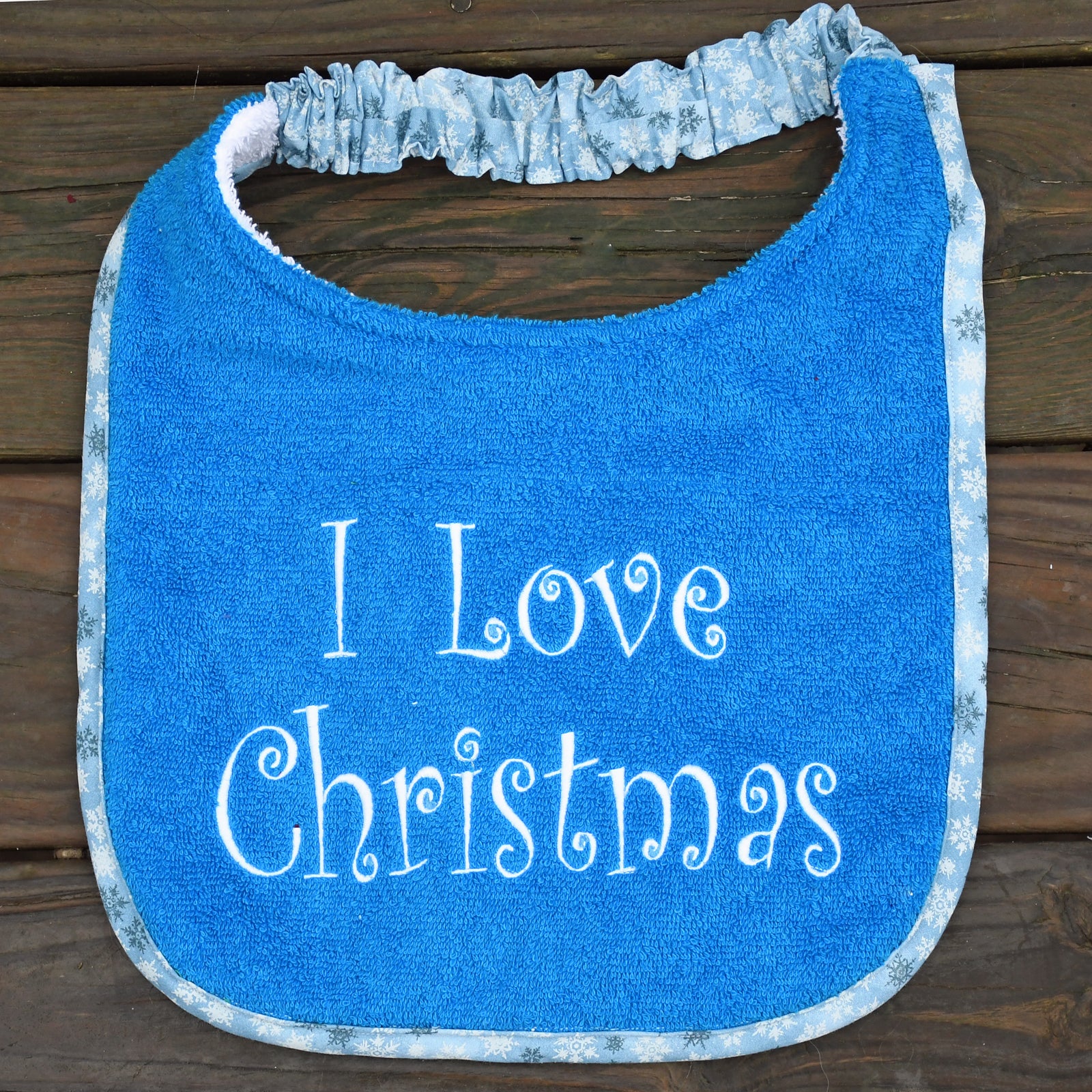 i love christmas, Drool Bib – BIG Gentle Dogs