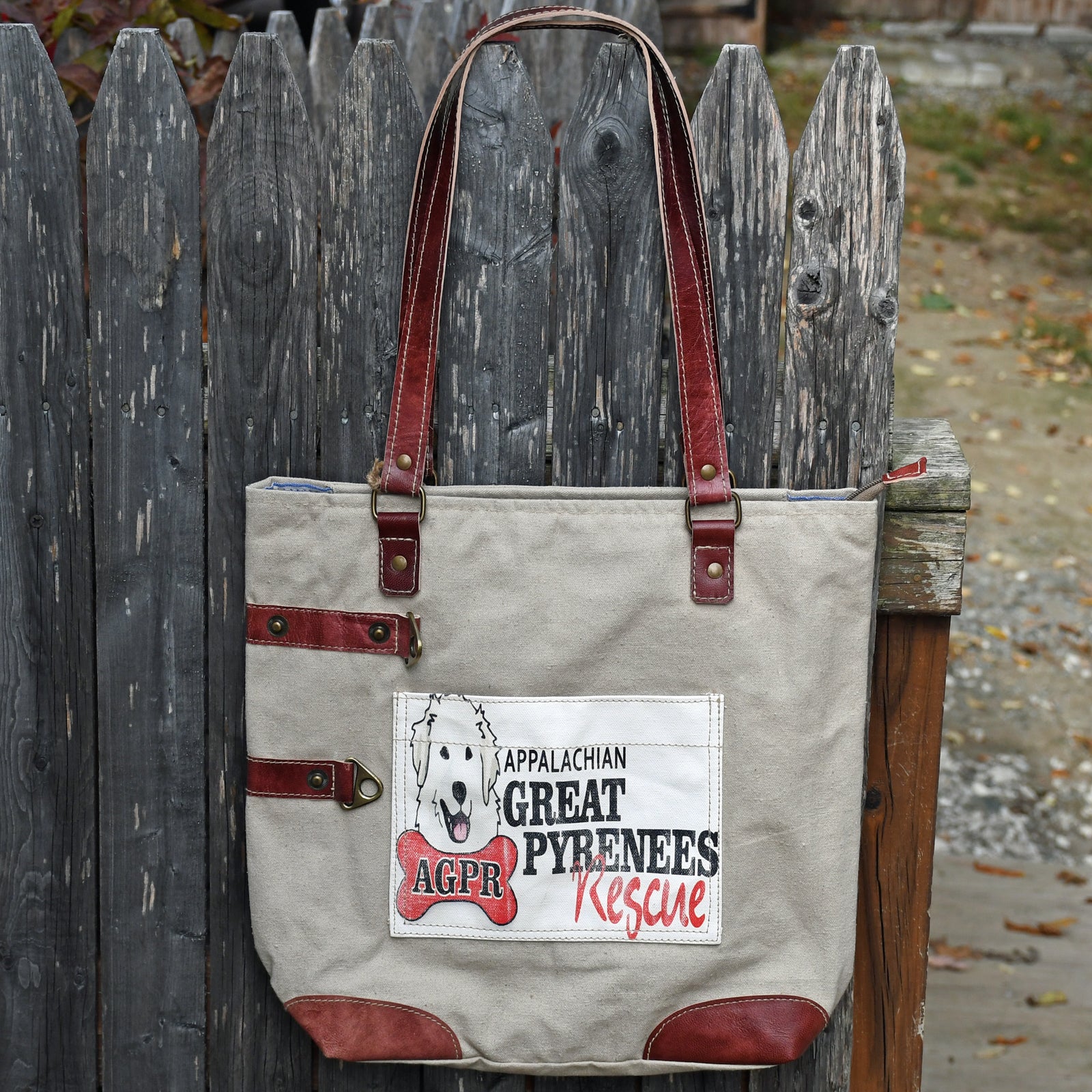Great Pyrenees Canvas Tote Bag – BIG Gentle Dogs