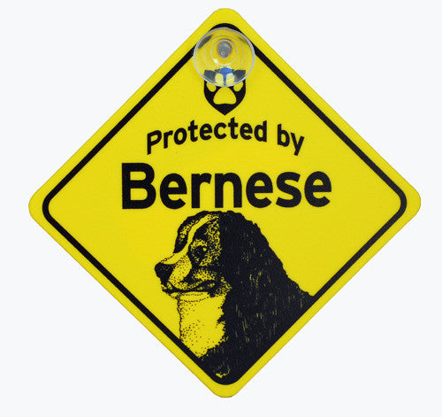 Protected By Bernese Sign – BIG Gentle Dogs