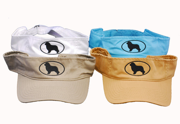 Embroidered Newf Visor – BIG Gentle Dogs